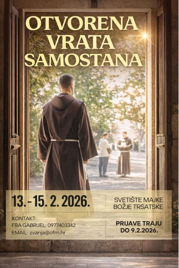 Otvorena vrata samostana – FRANJEVCI